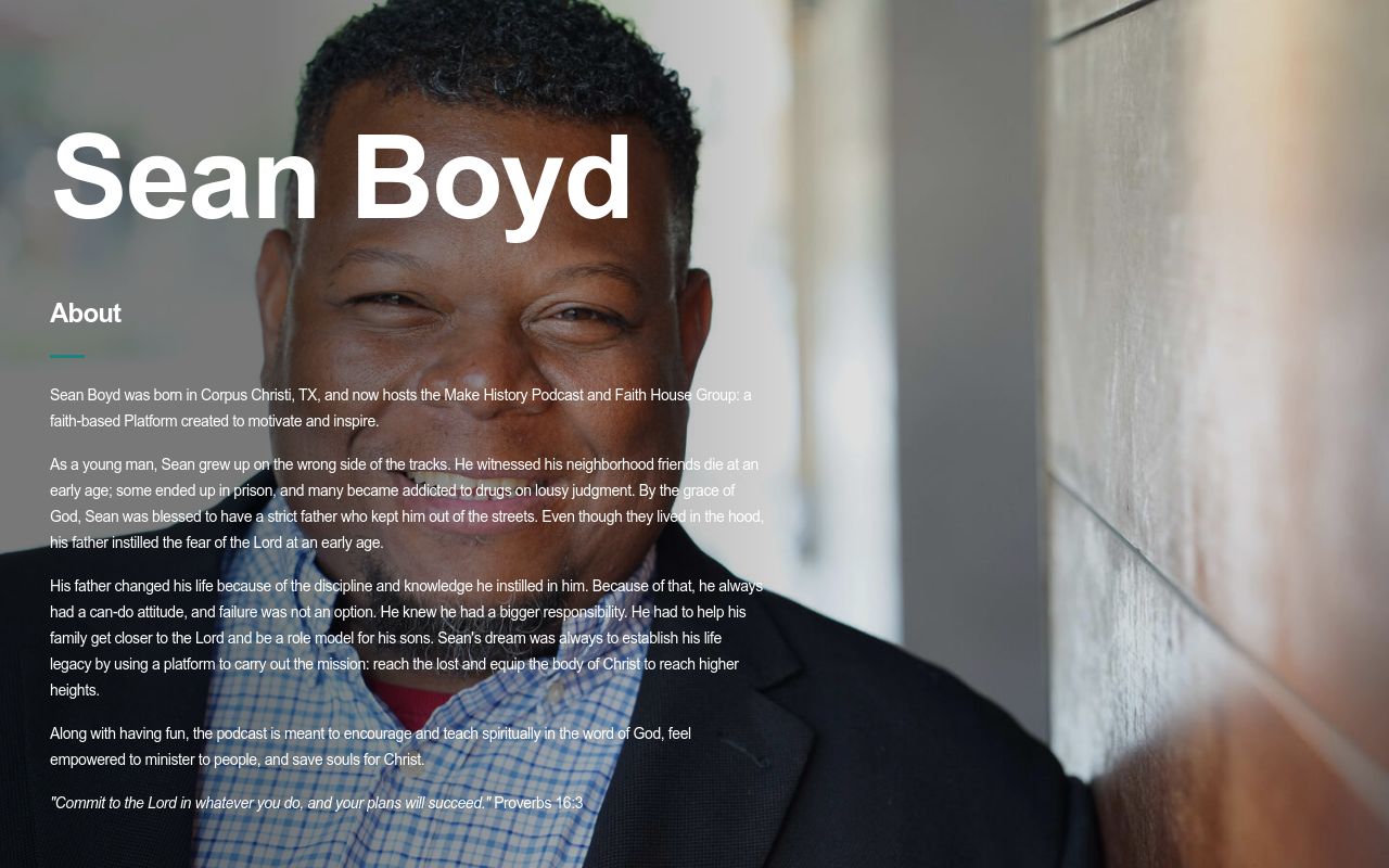 Sean Boyd | Make History Podcast